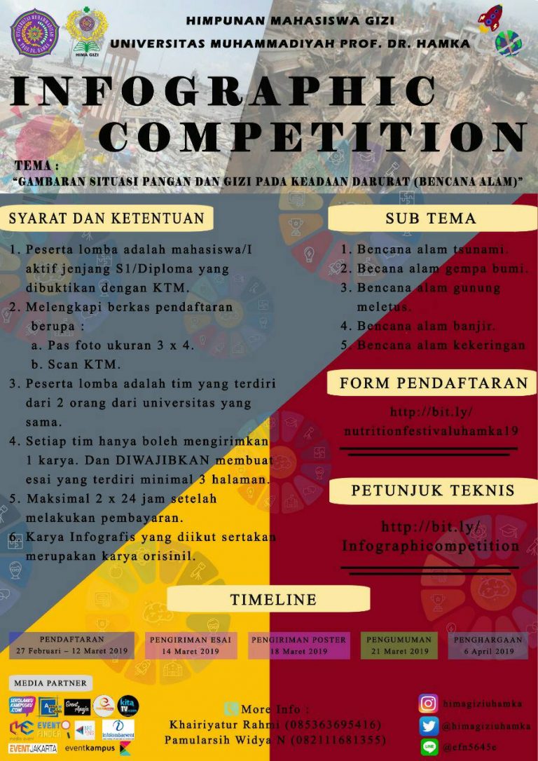 Event Infographic Competition UHAMKA | KitaTV.com